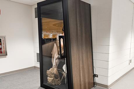 Soundproof Booths | University of Michigan Library