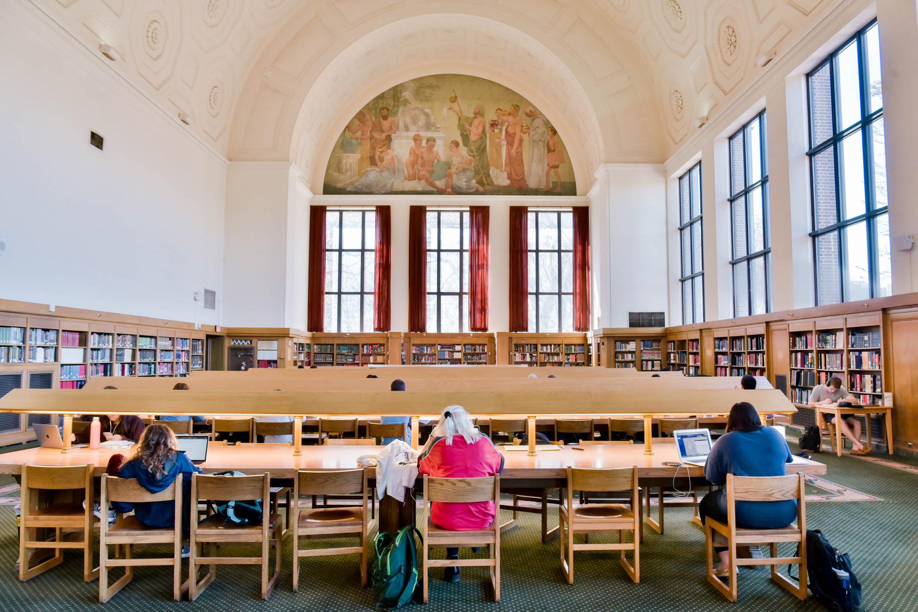 Hatcher Reference Reading Room | University of Michigan Library